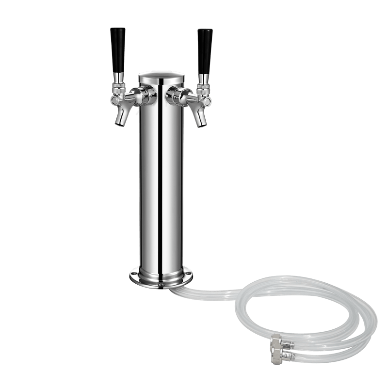 3" Column 2 Faucets Air Beer Tower – American Talos Inc.